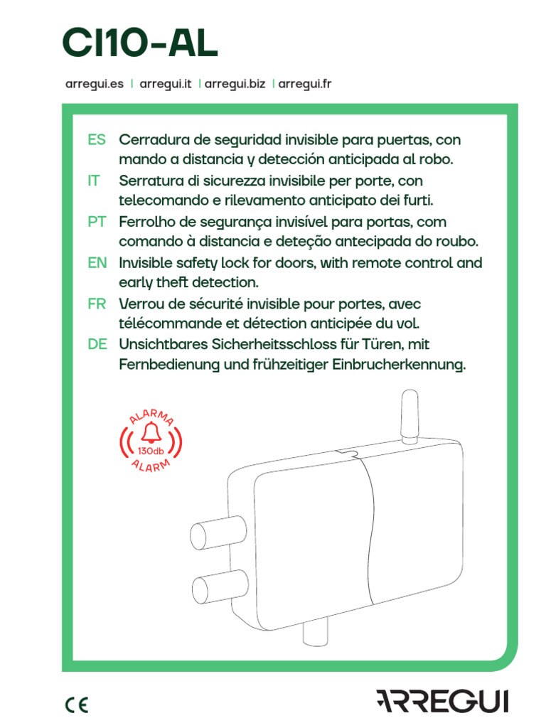 Instrucciones Ci10 Al | PDF | Control remoto | Bienes manufacturados
