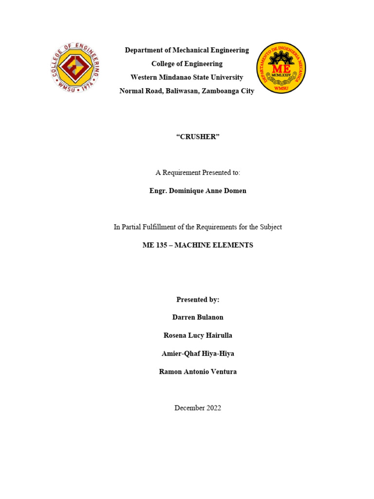 Machine Elements-Prototype | PDF