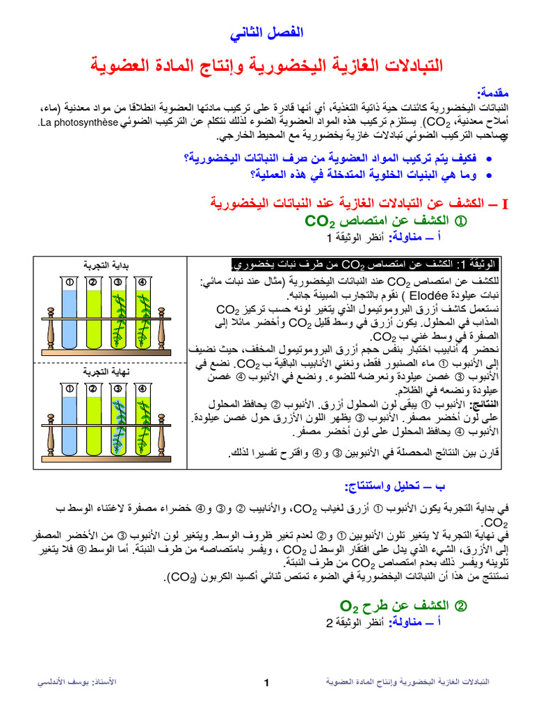 4 Cours 1ere SC Unit2 2 | PDF
