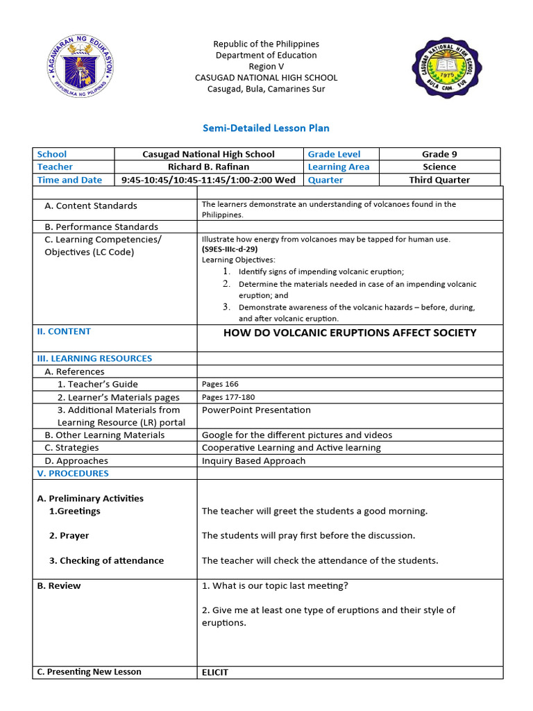 LP Signs | PDF | Volcano | Volcanology