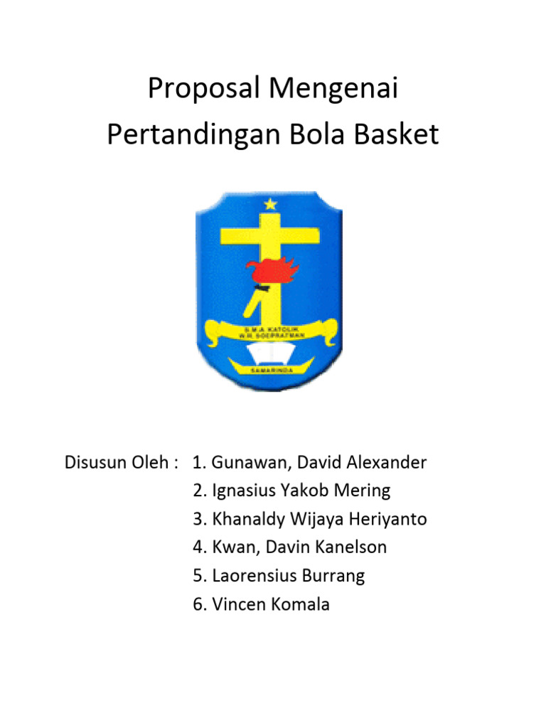 Proposal Mengenai Pertandingan Bola Bask | PDF
