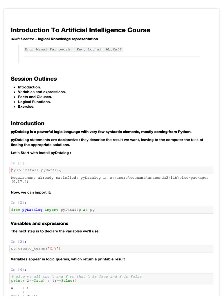 Ai Lecccnew5 | PDF | Programming Paradigms | Computing