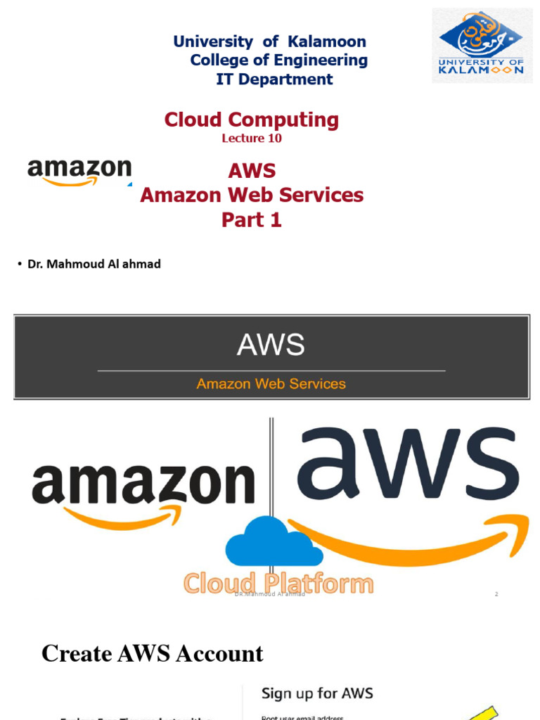 AWS Part1 | PDF | Data Management | Systems Engineering