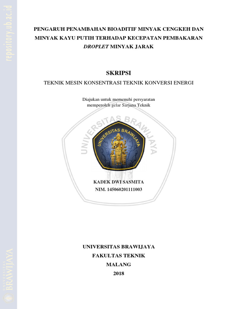 Refrensi Dasar Teori 4 Minyak | PDF