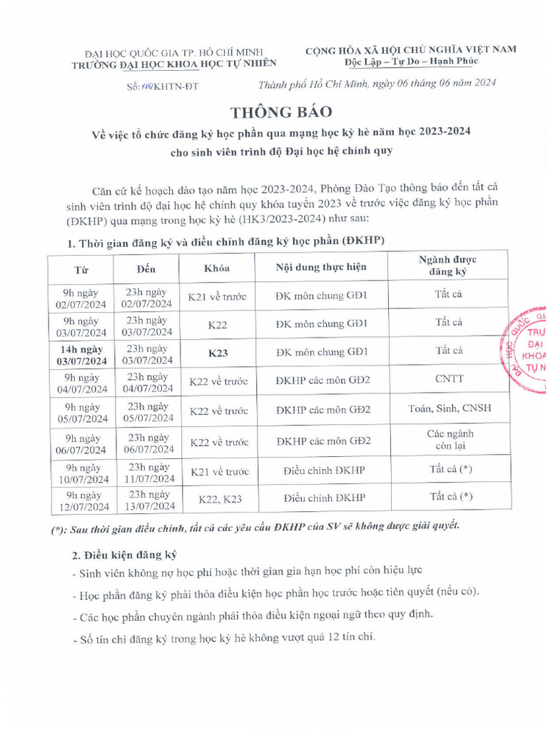 DKHP-HK3 2023 2024 | PDF