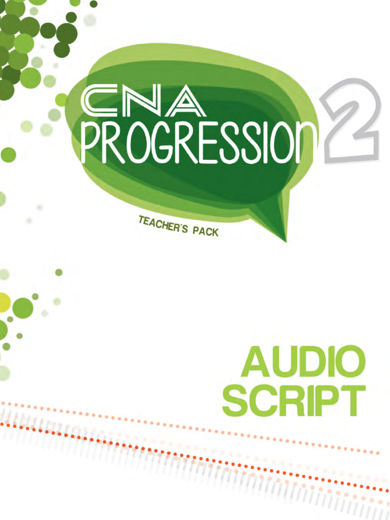 CNA Progression 2 TEXTOS DOS ÁUDIOS | PDF
