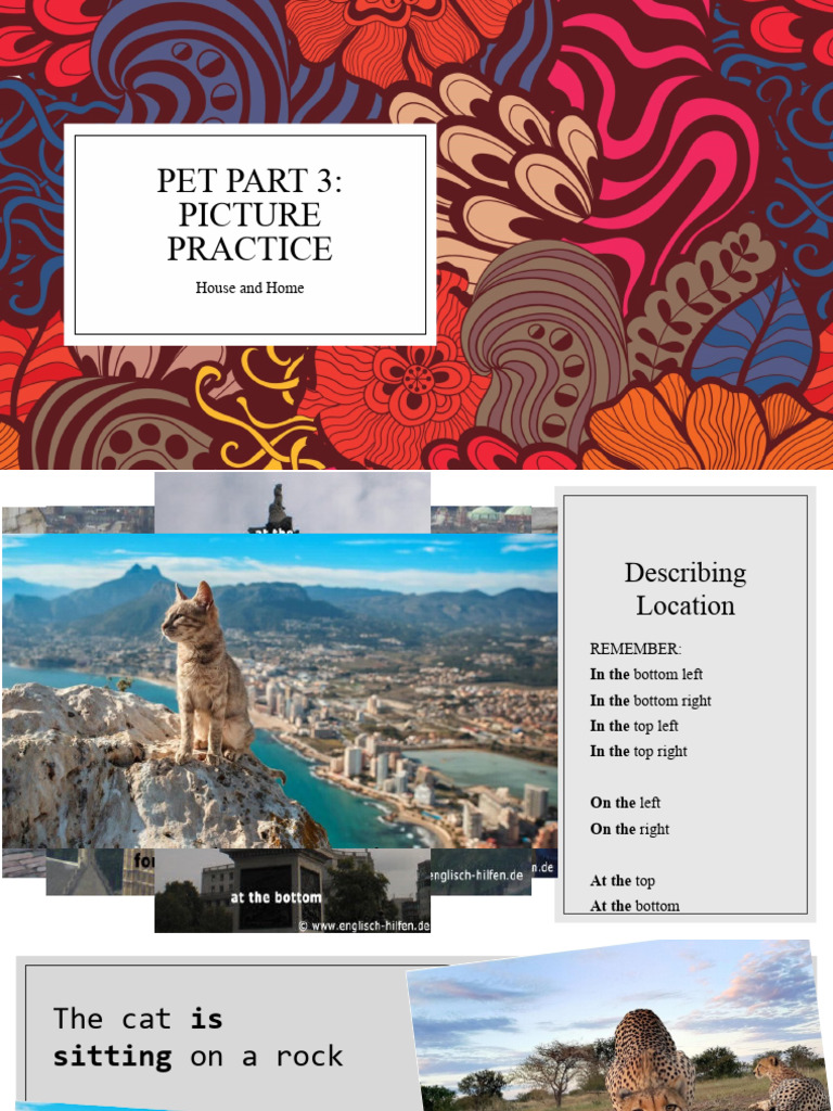 Describing Location - Prepositions | PDF