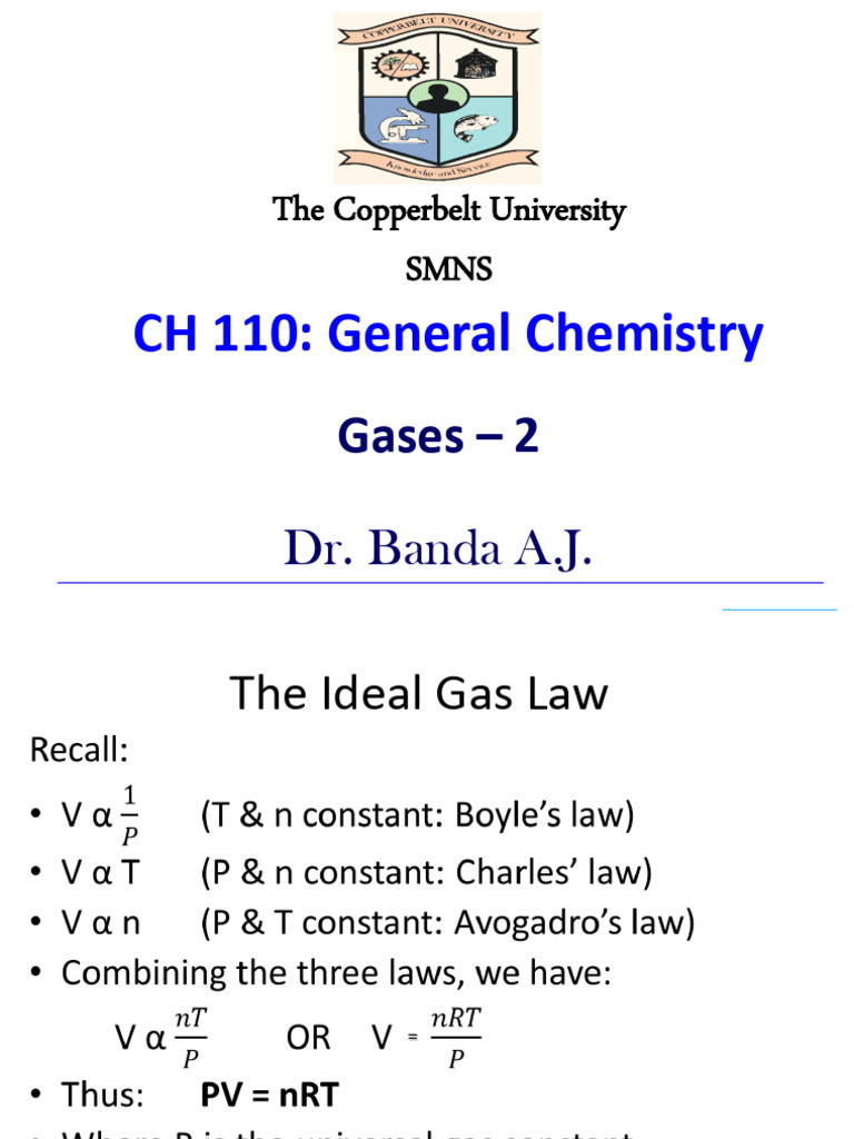 Lecture 14 Gases | PDF | Gases | Thermodynamics