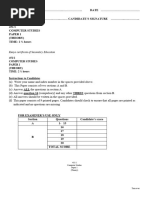 Computer Paper 1 Mock 2025 | PDF | Computing | Computer Engineering