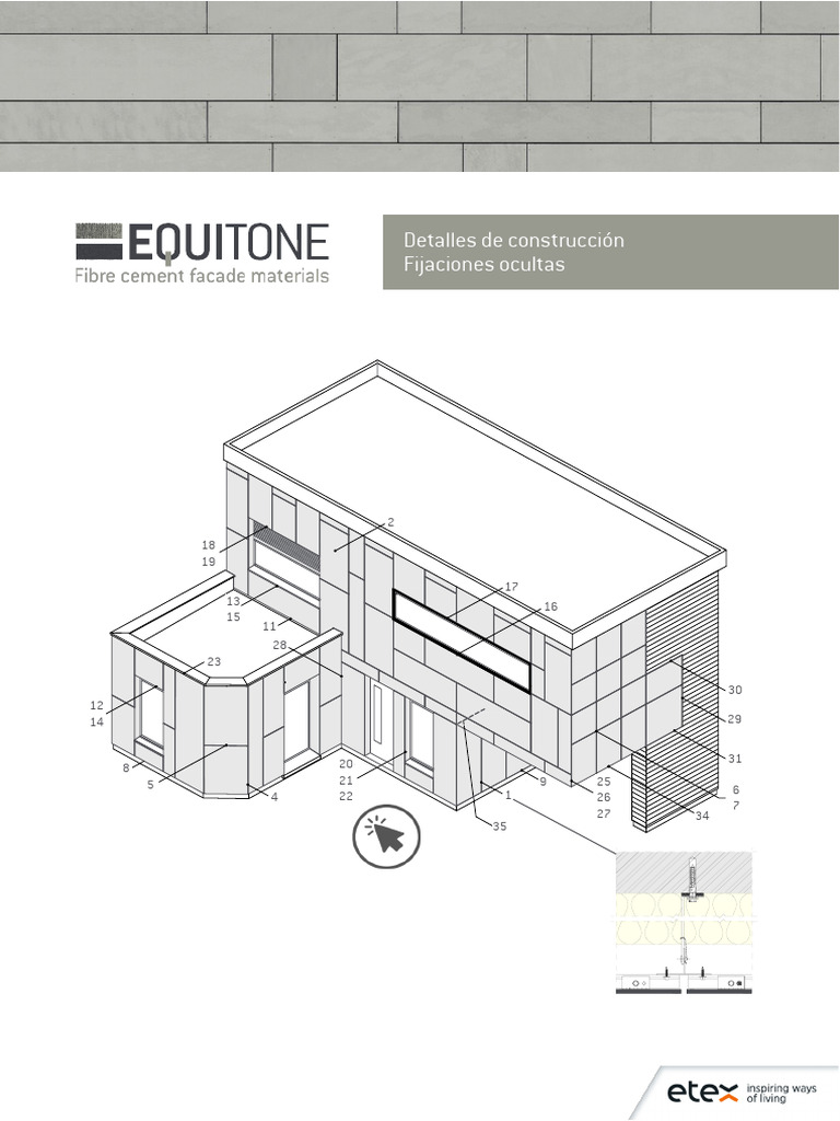 Detalles Constructivos EQUITONE | PDF | Ventana | Tornillo