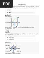 Direction and Distance Reasoning Guide | PDF | Kilometre | Quantity