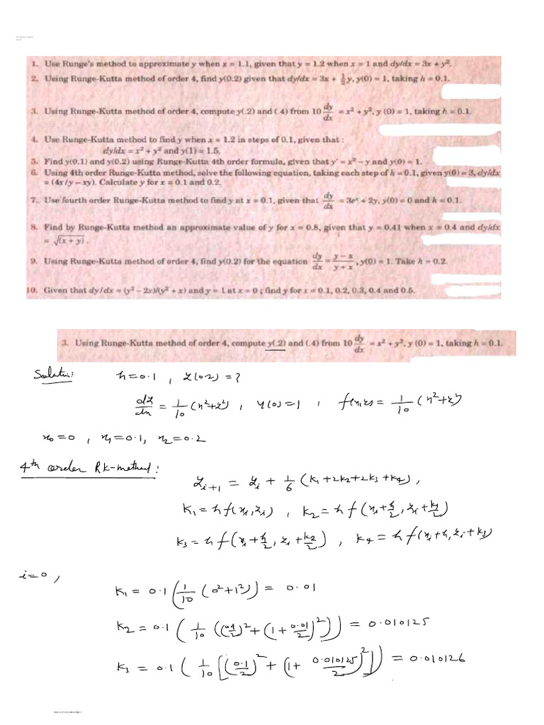 Numerical Methods Lecture Notes 2 Pdf Finance Money Management
