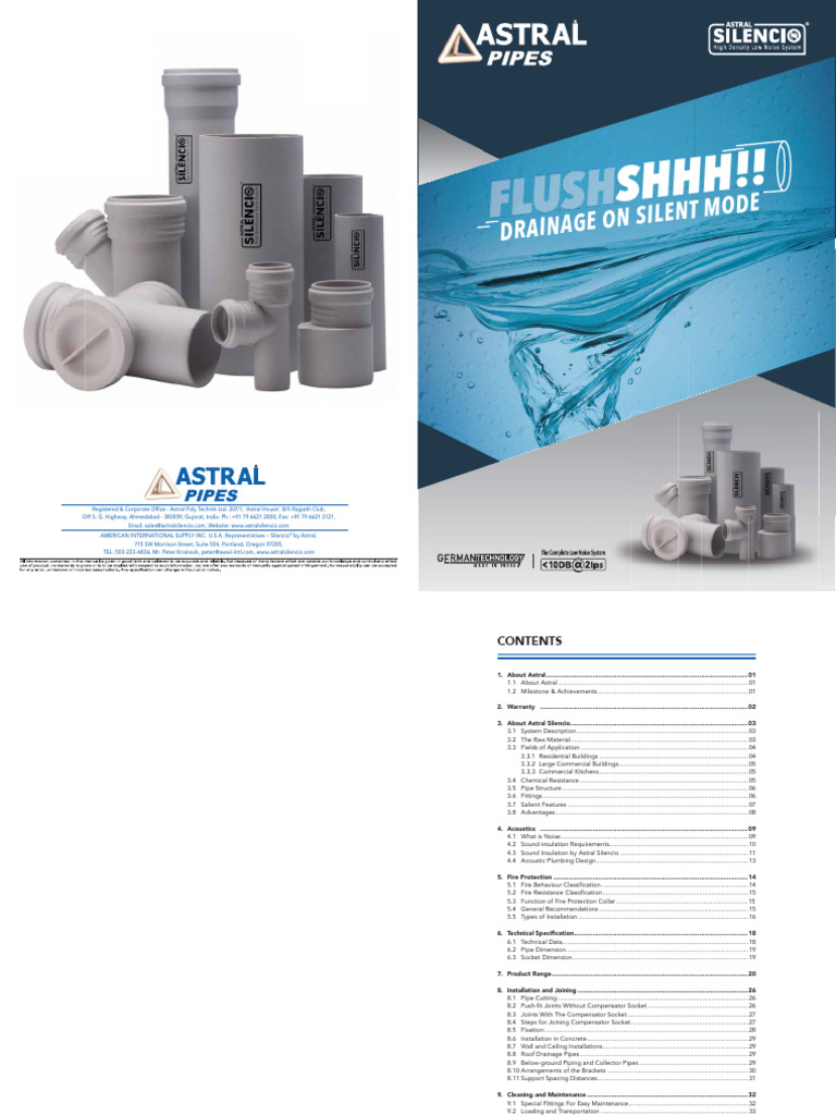 Astral Silencio PPM | Download Free PDF | Pipe (Fluid Conveyance) | Brand