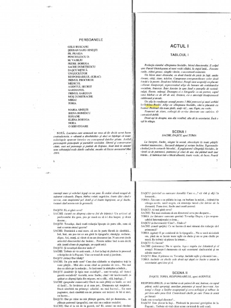 Jocul Ielelor Camil Petrescu | PDF