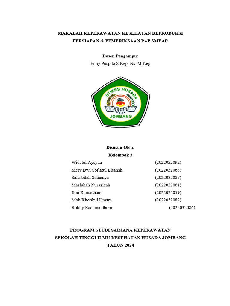 Pap Smear Kel3 | PDF