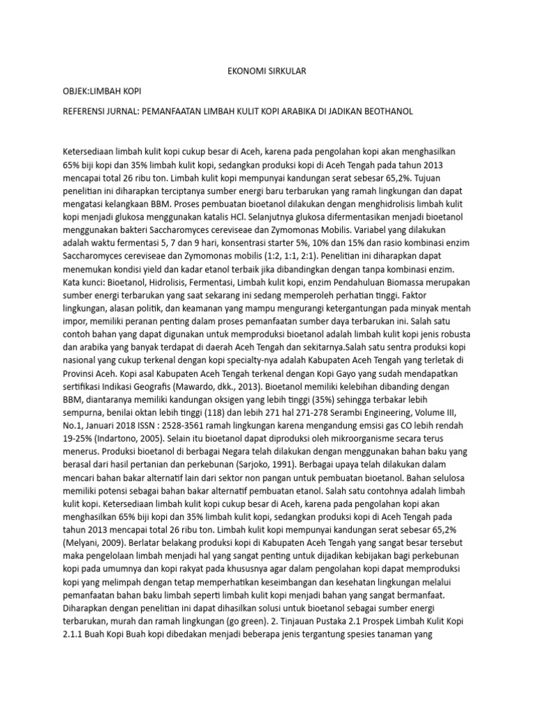 Ekonomi Sirkular (Yayat) | PDF