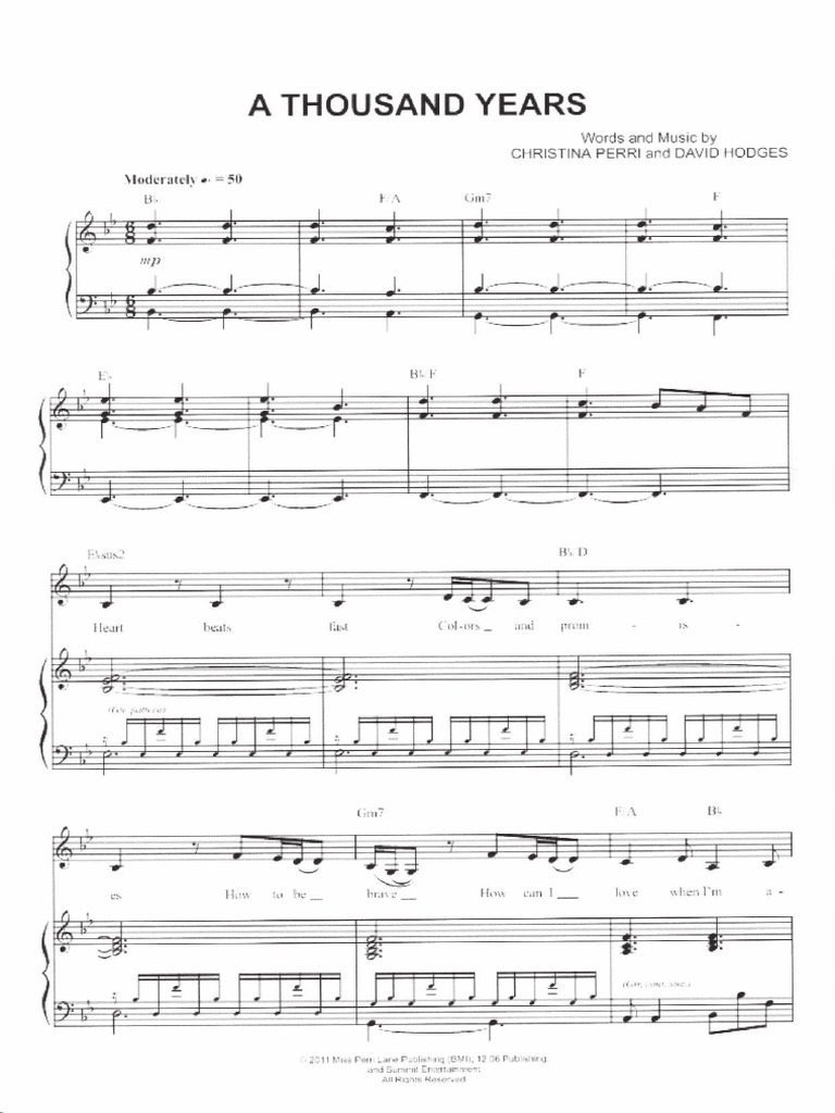 AThousend Years | PDF