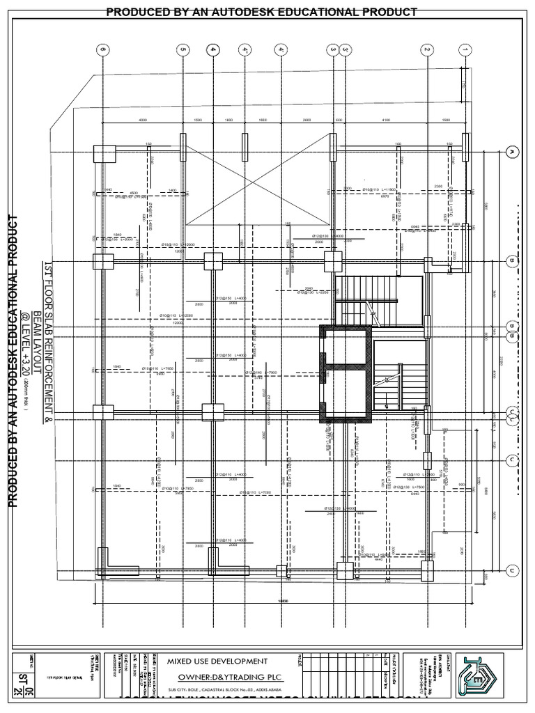 1st Floor | PDF | Structural Engineering | Civil Engineering