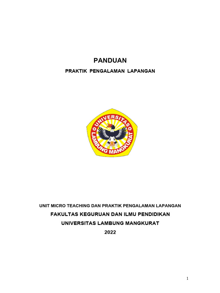 Panduan PPL 2022 Final | PDF