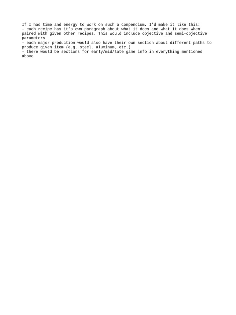 Comprehensive Recipe Compendium Guide | PDF