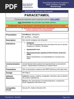 IV and Oral Paracetamol Dosing Guidelines | PDF | Intravenous Therapy ...
