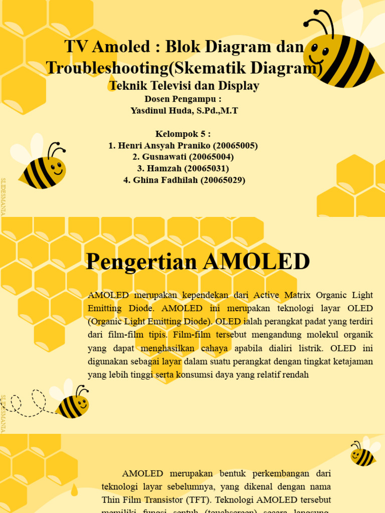 Teknik Televisi Dan Display AMOLED | PDF