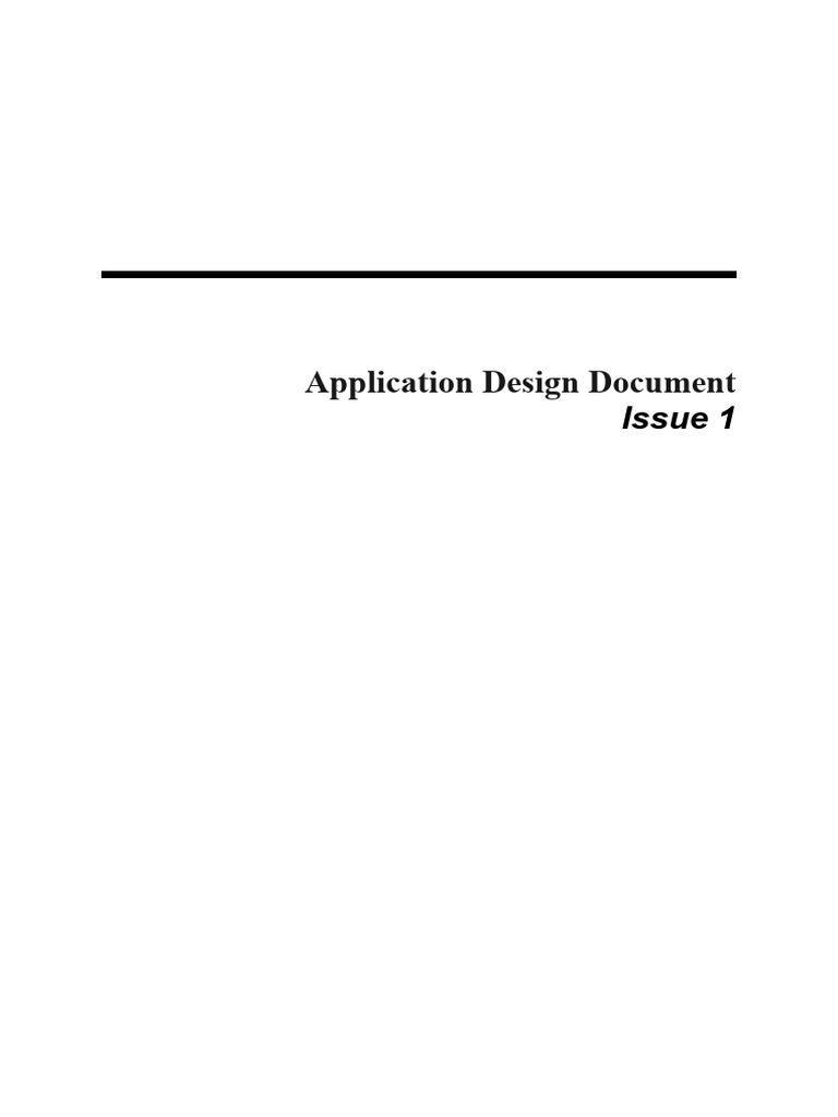 Design Document | PDF | Model–View–Controller | Computing