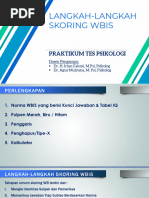 Instruksi & Skoring Tes SPM & CPM-2!12!2020 | PDF