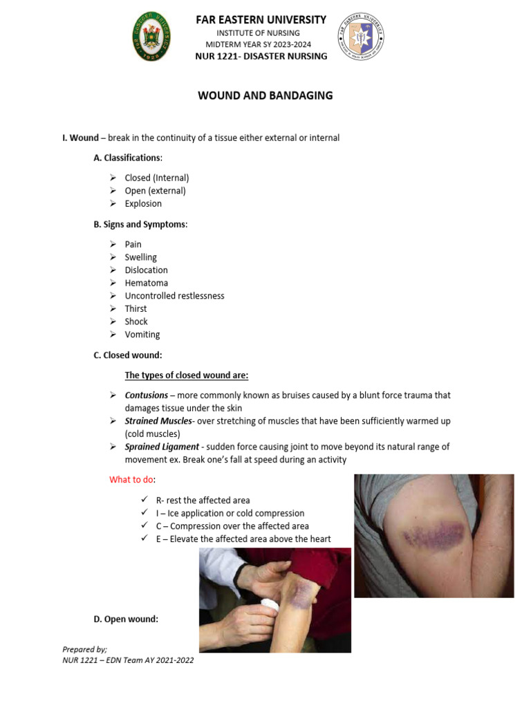 BANDAGING | PDF | Clinical Medicine | Injury