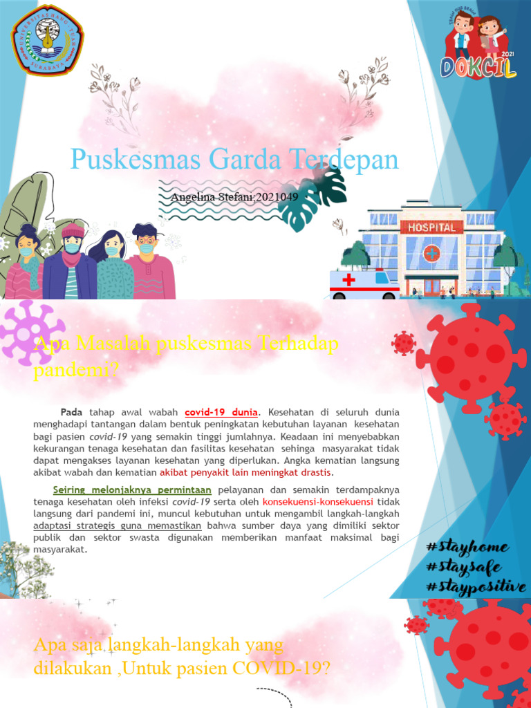 Angelina Stefani - SD Hang Tuah 11 - PPT Puskesmas Garda Terdepan | PDF | Pengembangan Diri ...