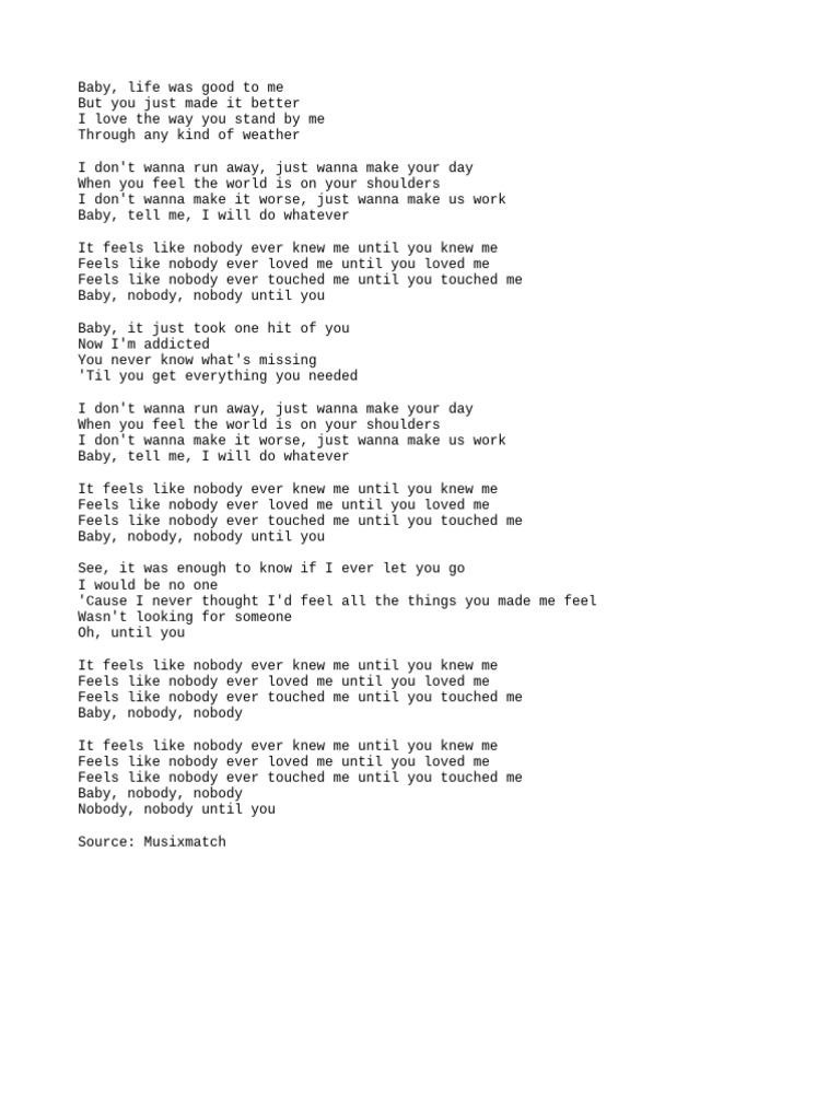 Until You | PDF | Self-Improvement | Mystery, Thriller & Crime Fiction