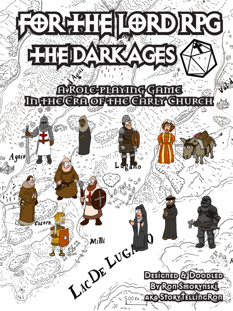 For The Lord RPG The Dark Ages | PDF | Jesus | Role Playing Games