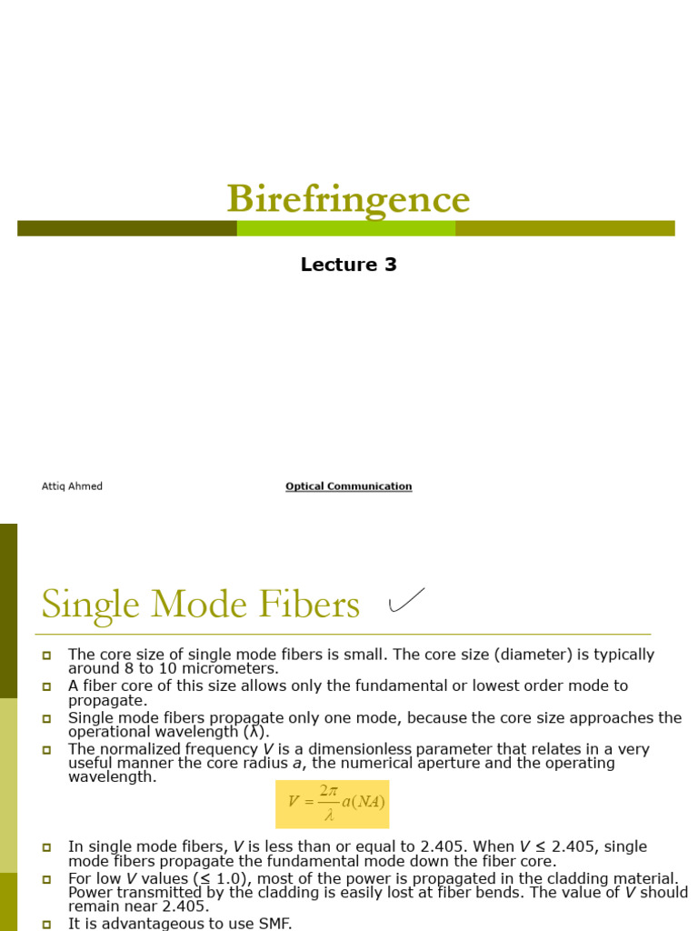 Lecture 4 - Birefringence (DontWorry - NoLec3) | PDF | Polarization ...