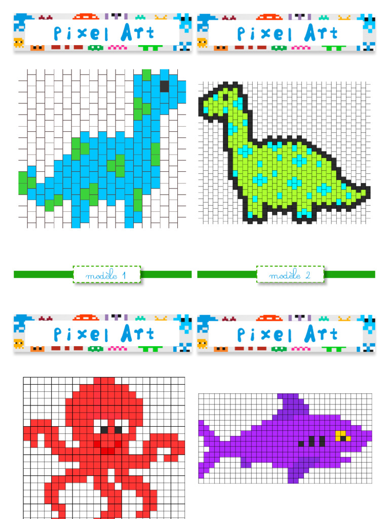 Pixel Art Fichier 2 | PDF