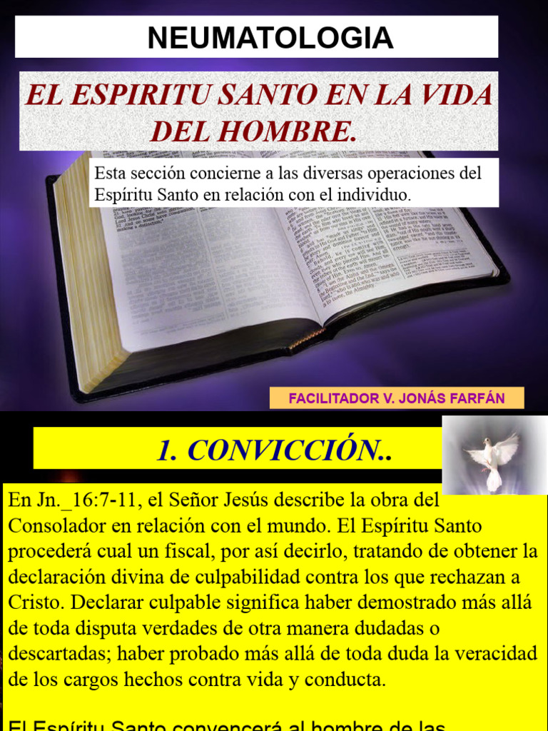 El Espiritu Santo En El Creyente Pdf Espíritu Santo Jesús