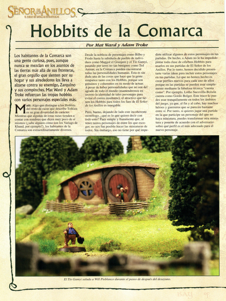 Hobbits de La Comarca (WD 121, Mayo 2005) | PDF