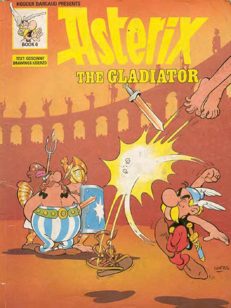 04 Asterix The Gladiator Text | PDF | Comics Anthologies