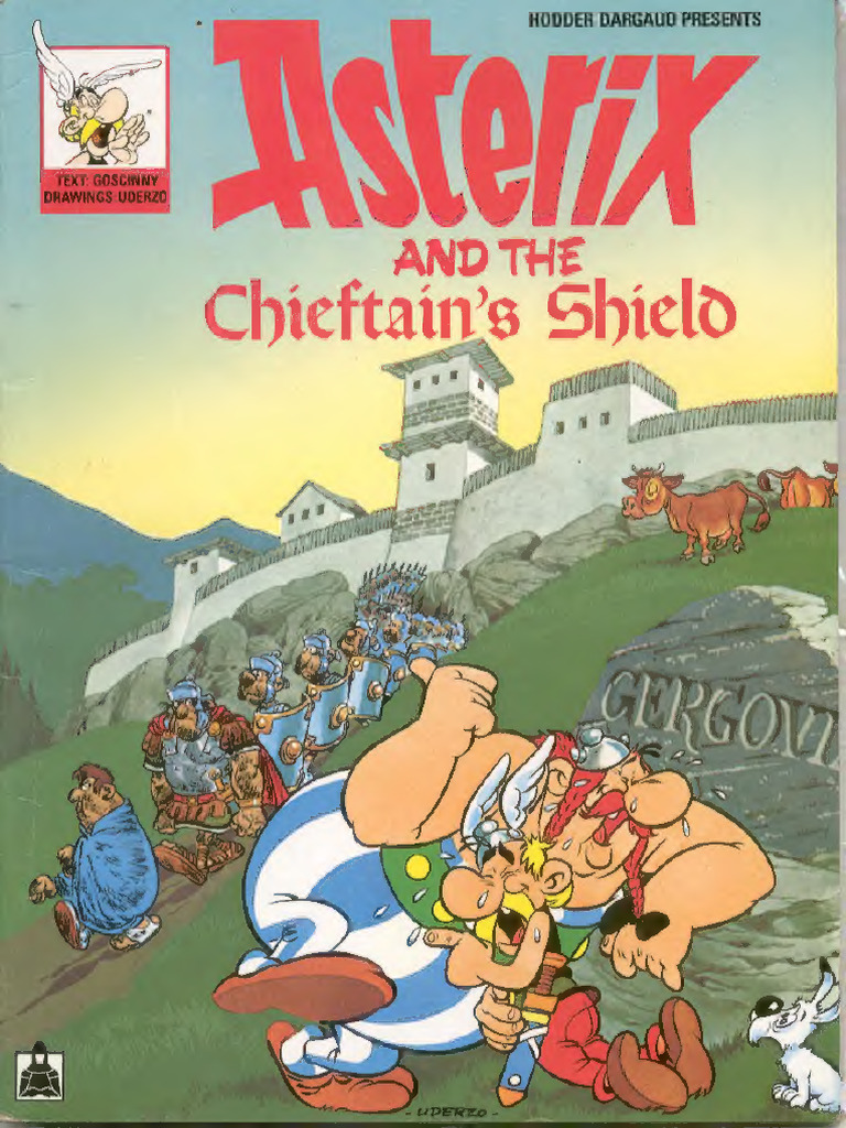 11 Asterix and The Chieftain-S Shield Text | PDF | Julius Caesar | Gaul