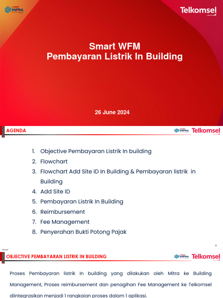 SWFM - Pembayaran-Listrik-In-building | PDF