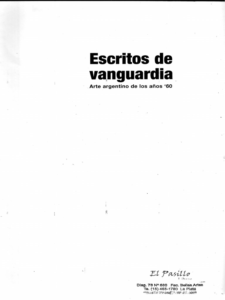 Clase 3 Pacheco Marcelo de Lo Moderno A Lo Contemporaneo | PDF