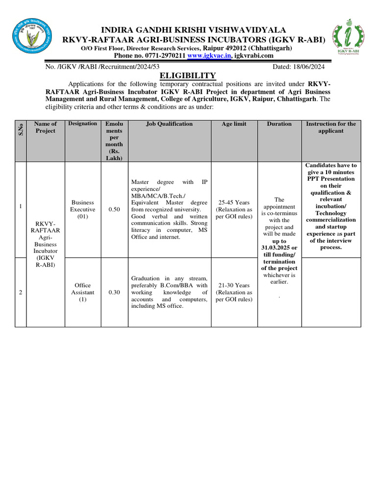 Eligibility Requirements Final Pdf Employment