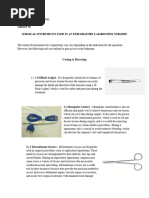 Normal Delivery Instrument Sets Overview | PDF | Uterus | Surgical Suture