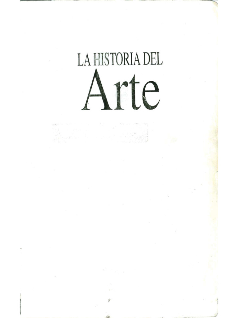 S3 - GOMBRICH, E.H. Extraños Comienzos. Capítulo1 | PDF