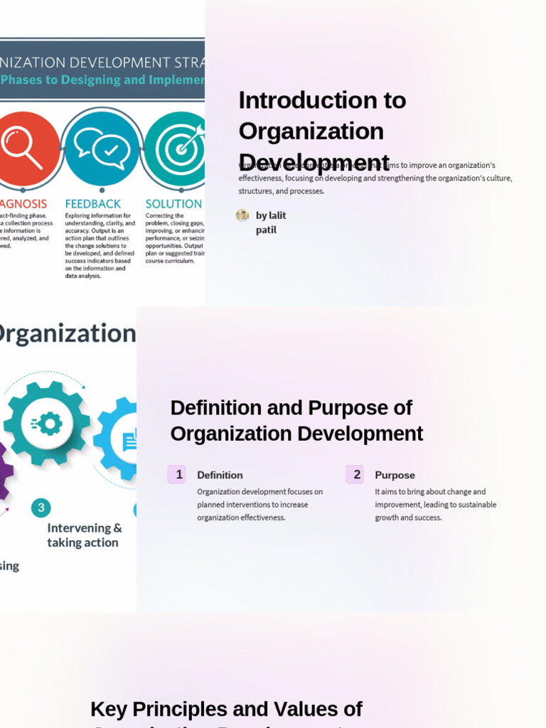 Introduction To Organization Development PDF | PDF | Organization ...