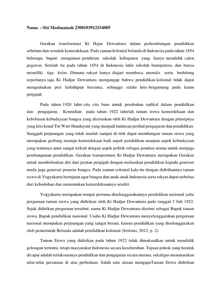 Eksplorasi Konsep Filosofi Pendidikan Topik 1 | PDF | Ilmu Sosial