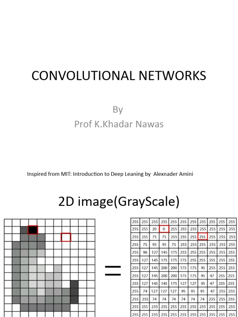 Convolutional Networks | PDF | Artificial Neural Network | Image Segmentation