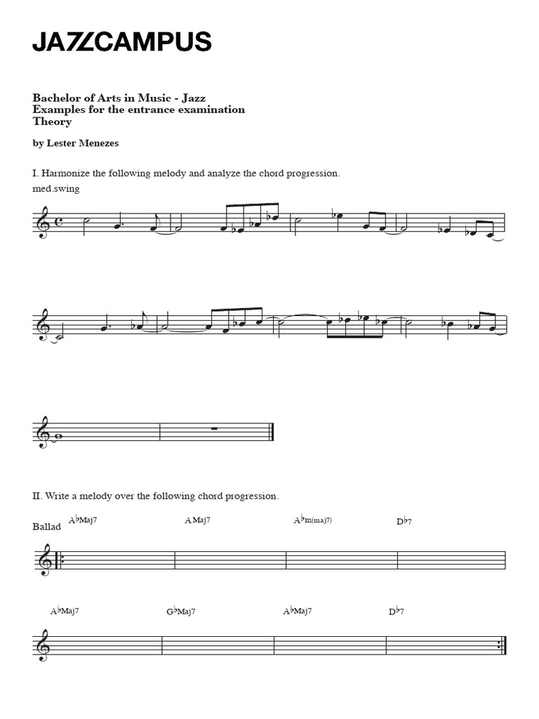 Harmony Sample | PDF