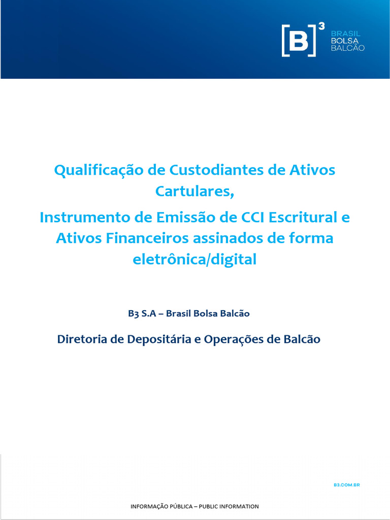 Cartilha de Qualificacao de Custodiante para A Guarda Fisica - SJU 22. ...
