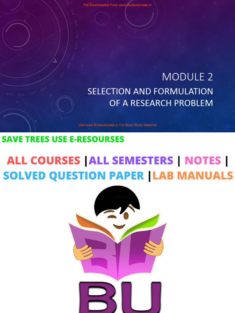 Module 2 BRM | Download Free PDF | Sampling (Statistics) | Hypothesis