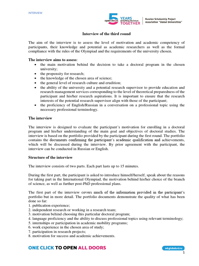 Interview Guide | PDF | Methodology | Motivation